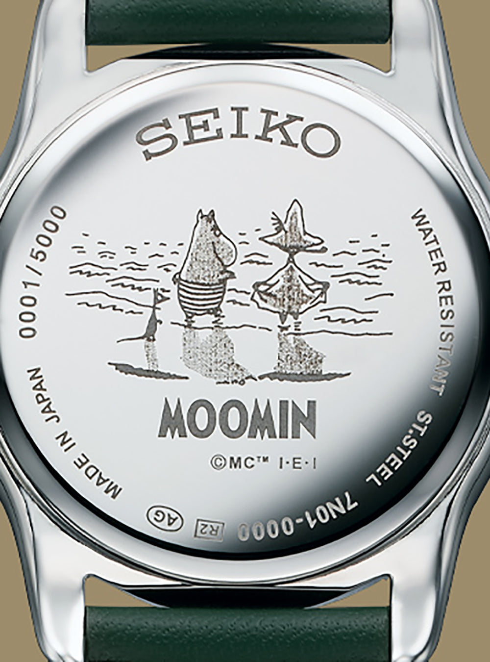SEIKO x MOOMIN COLLABORATION WATCH SNUFKIN LIMITED EDITION MADE IN JAP ...