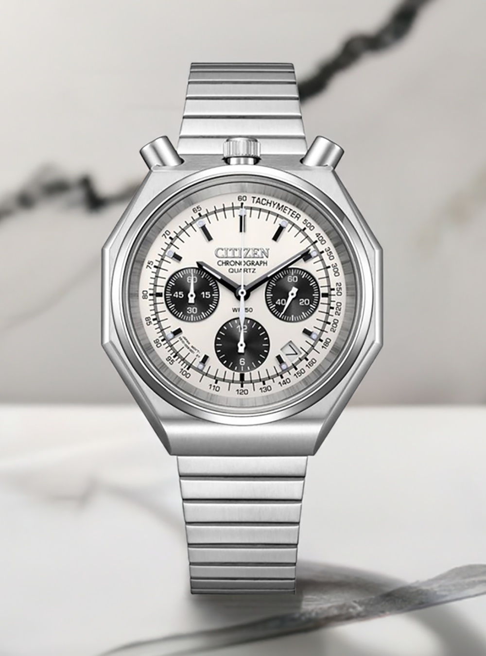 CITIZEN WATCH RECORD LABEL TSUNO CHRONO(BULL HEAD) QUARTZ LIMITED EDIT ...