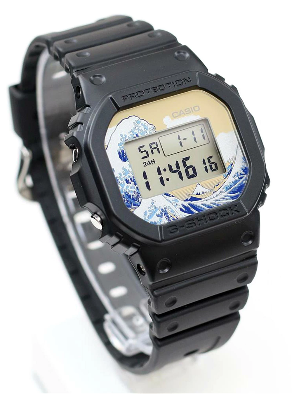 CASIO WATCH G-SHOCK HOKUSAI KATSUSHIKA DIGITAL 5600 SERIES CASIO WATCH G-SHOCK HOKUSAI KATSUSHIKA DIGITAL 5600 SERIES