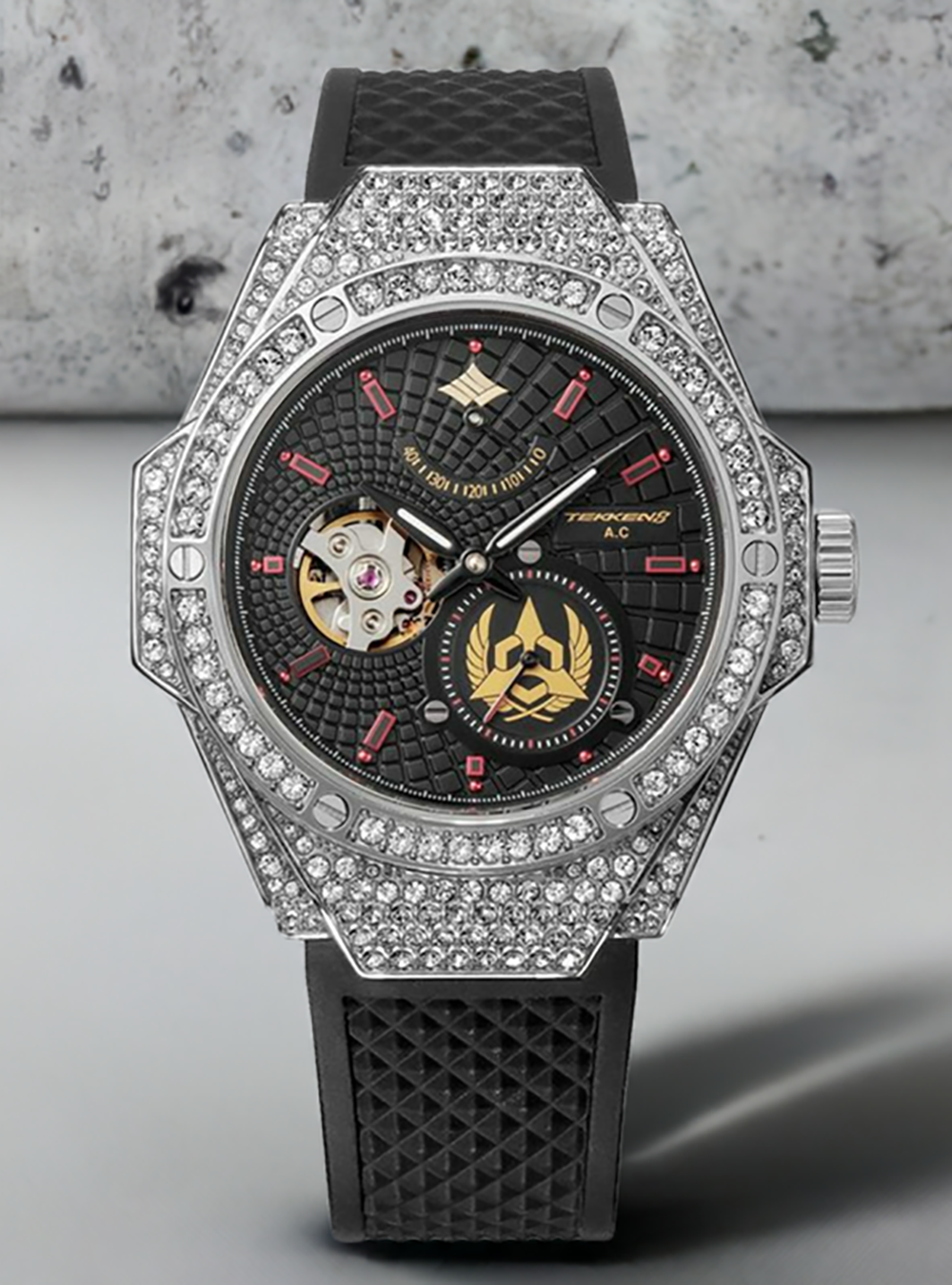 TEKKEN x ANGEL CLOVER COLLABORATION WATCH HEIHACHI MISHIMA VER. TE44SS ...