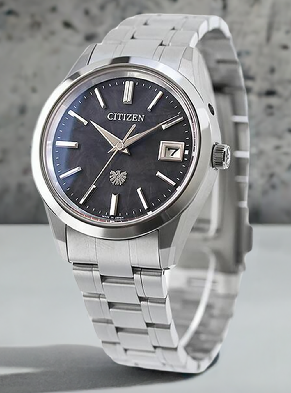 CITIZEN THE CITIZEN WATCH SUPER TITANIUM™ AQ4100-57E MADE IN JAPAN JDM ...