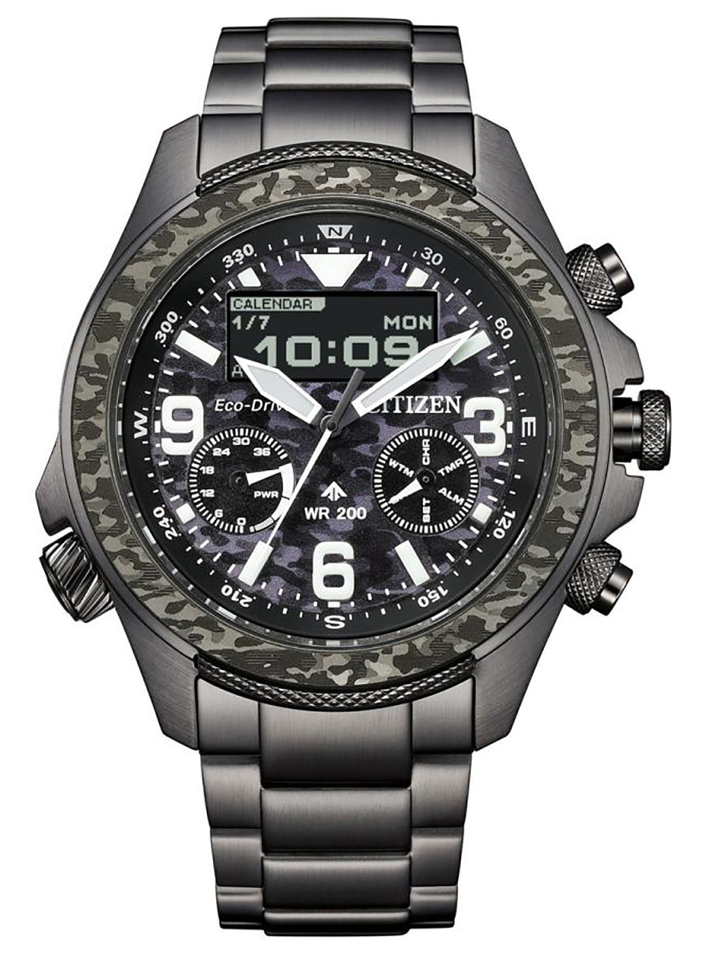CITIZEN PROMASTER ECO-DRIVE COMBINATION WATCH PROMASTER 35TH ANNIVERSA ...