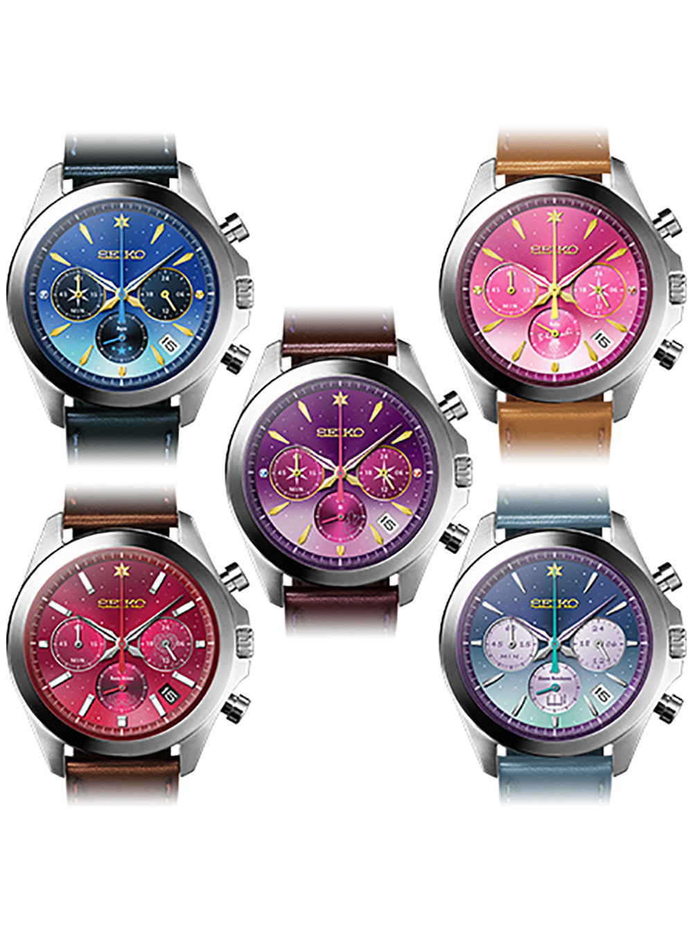 OSHI NO KO × SEIKO COLLABORATION WATCH LIMITED EDITION MADE IN JAPAN ...