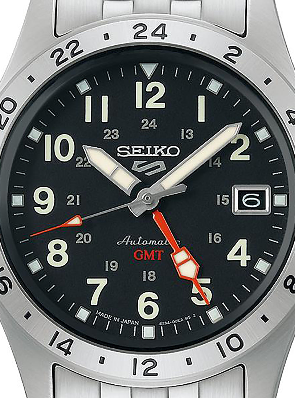 SEIKO 5 SPORTS WATCH FIELD SPORTS STYLE GMT MADE IN JAPAN JDM – japan ...