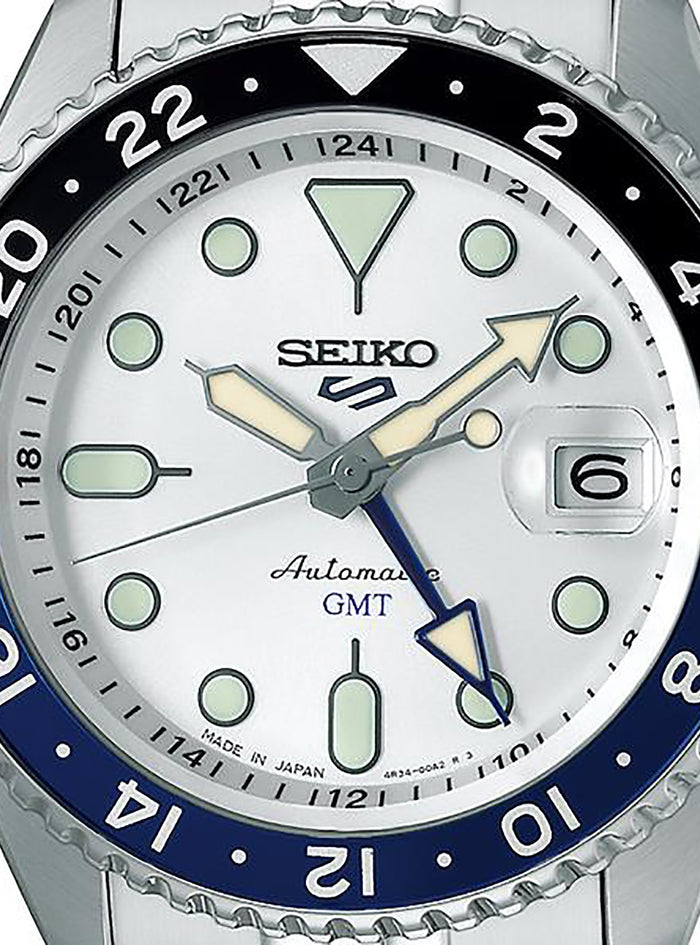 SEIKO 5 SPORTS WATCH SBSC017 / SSK033 SKX SERIES AUTOMATIC GMT SBSC017 ...