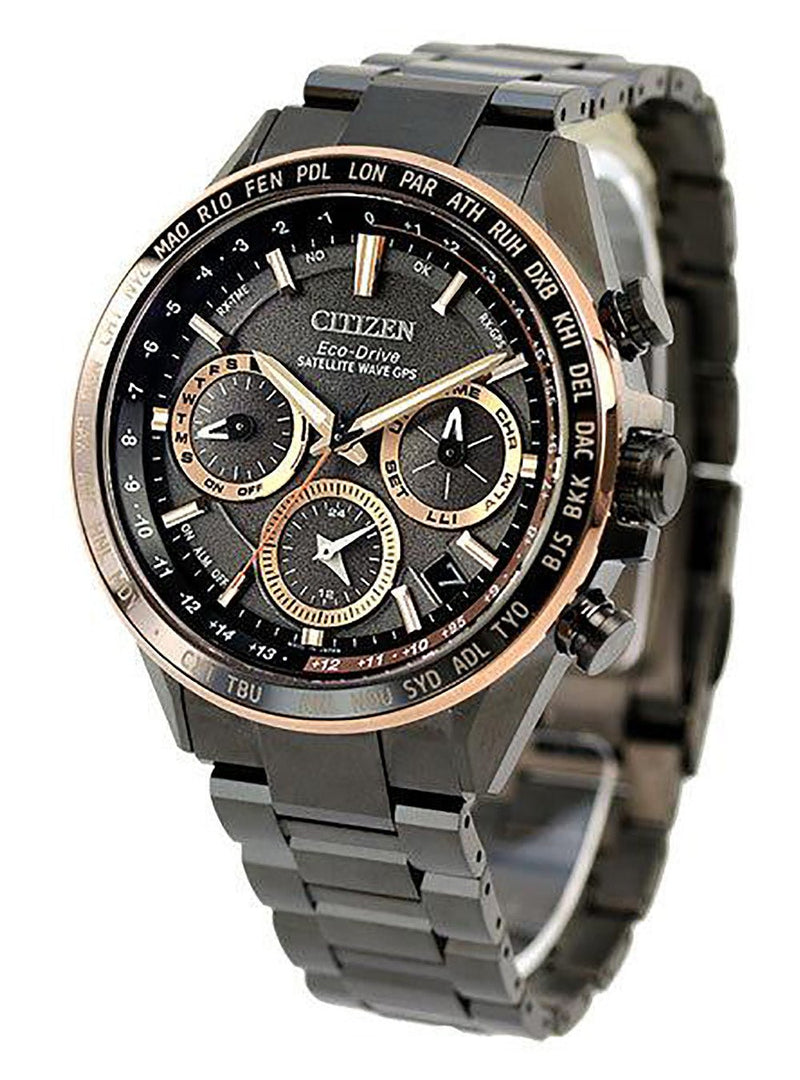 CITIZEN WATCH ACT LINE BLACK TITANIUM ™ SERIES CC4016-67E MADE IN JAPA ...