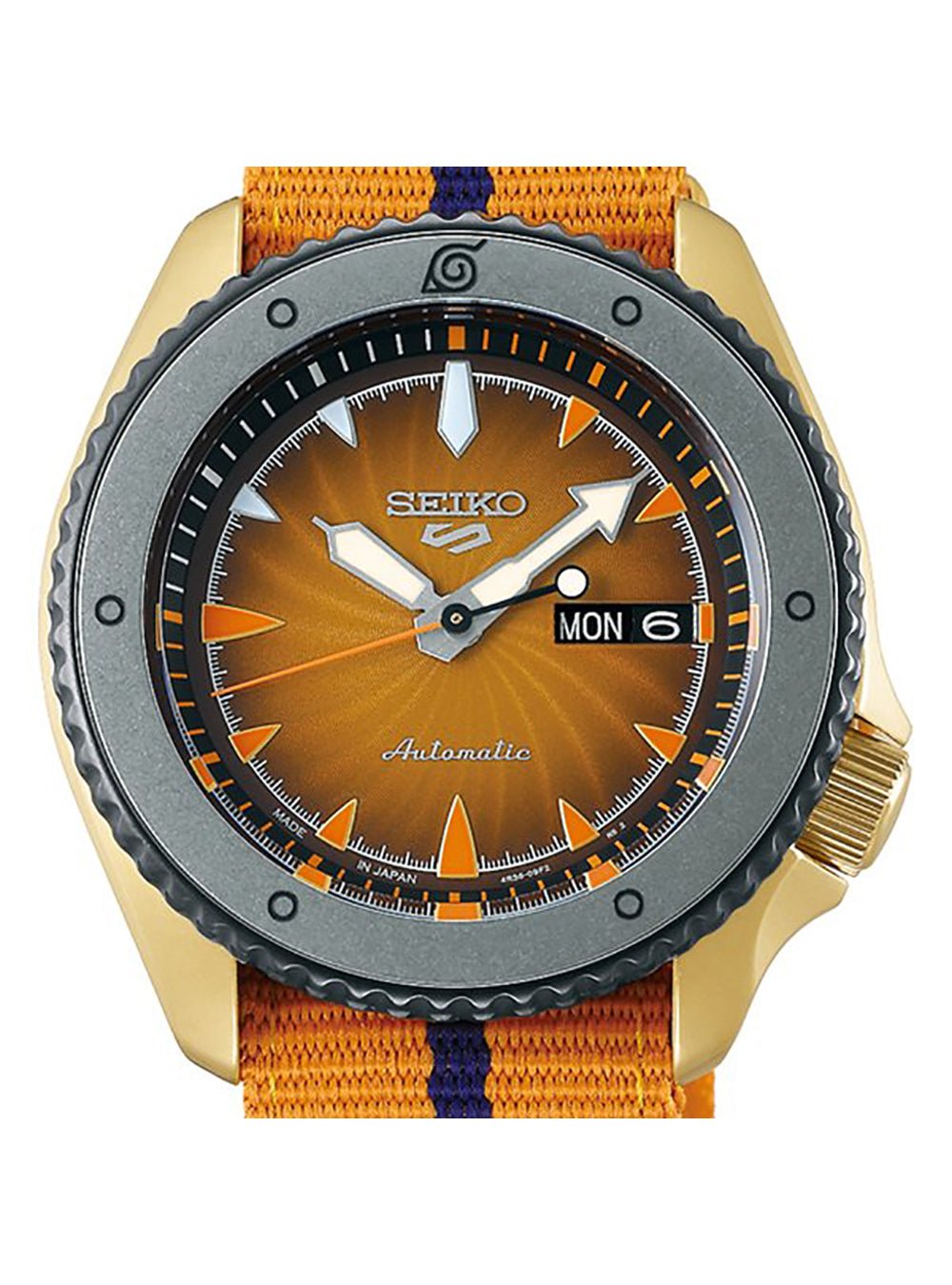 SEIKO 5 SPORTS NARUTO & BORUTO LIMITED EDITION NARUTO UZUMAKI MODEL SB ...