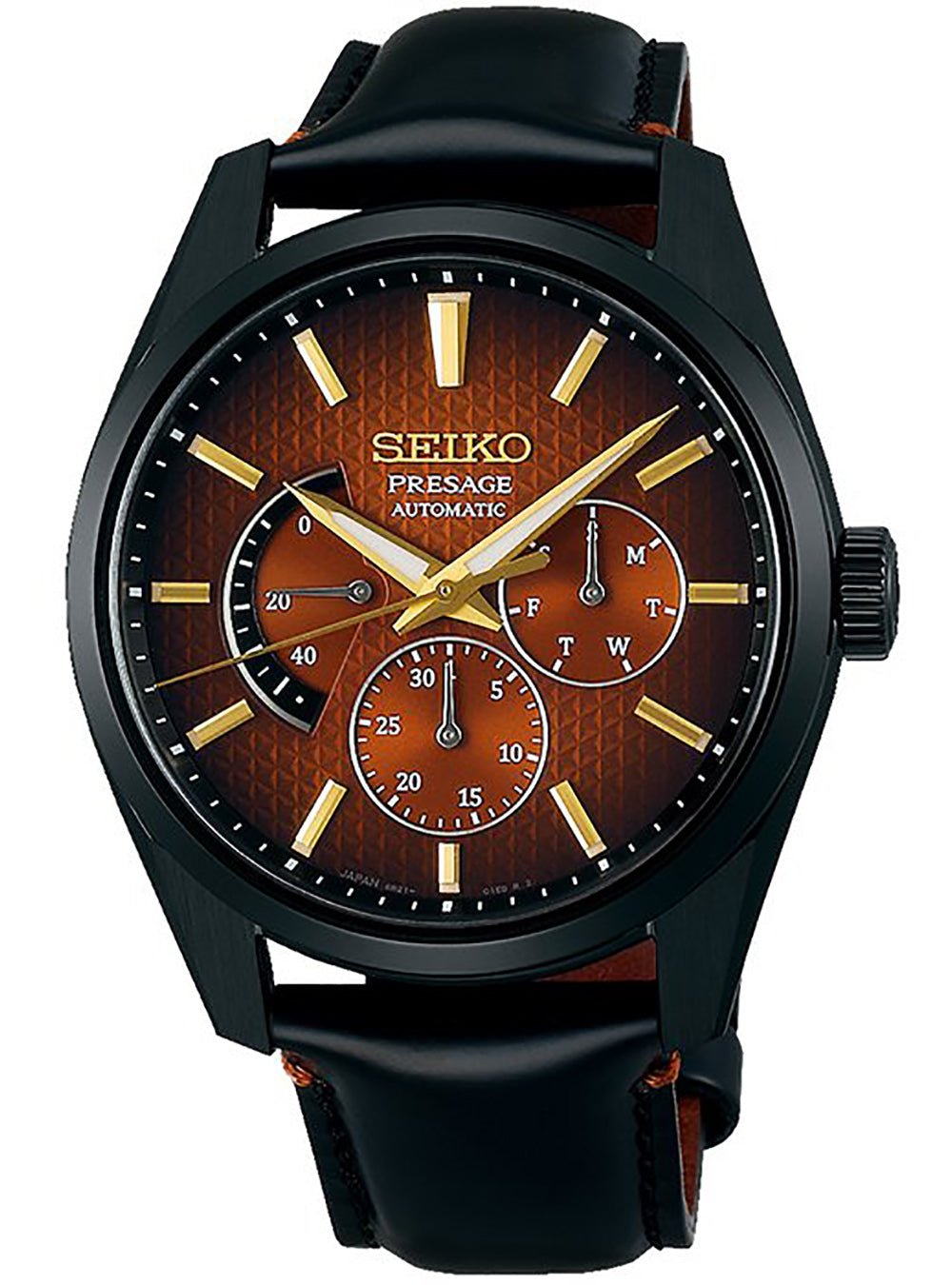 SEIKO PRESAGE PRESTIGE LINE SARW063 SHARP EDGED SERIES KABUKI-INSPIRED ...