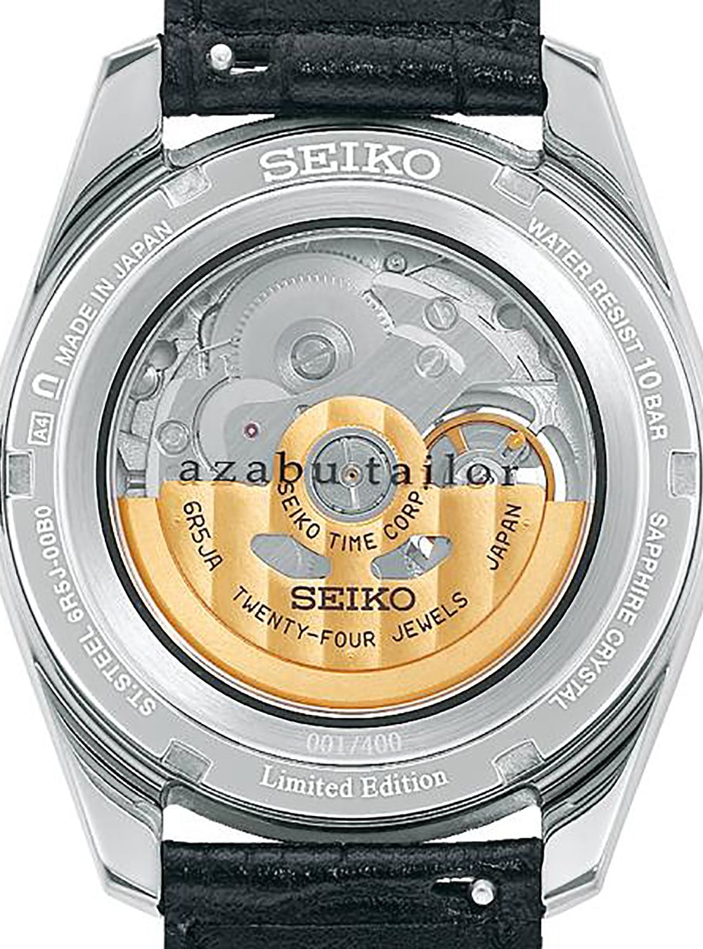 SEIKO WATCH PRESAGE SHARP EDGED SERIES AZABU TAILOR COLLABORATION LIMI ...
