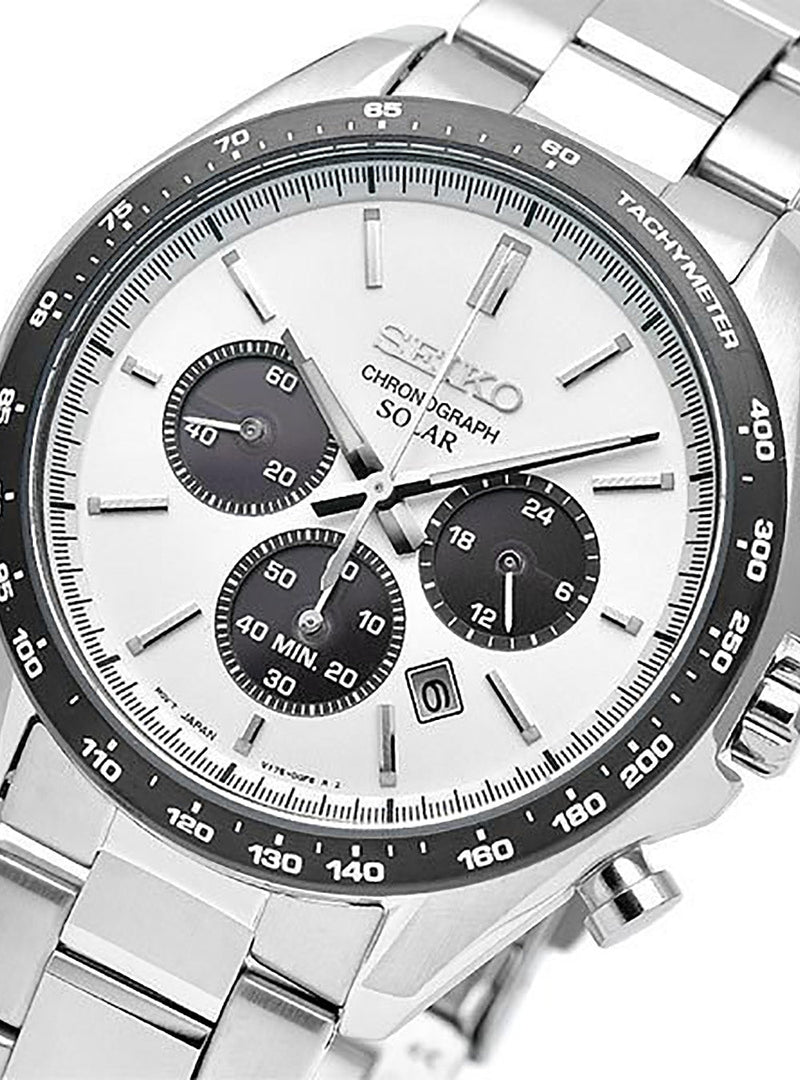 SEIKO SELECTION SOLAR CHRONOGRAPH PANDA SBPY165 JAPAN MOV'T JDM – japan ...