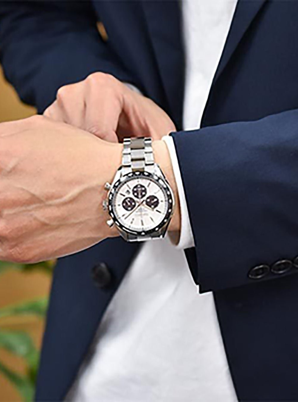SEIKO SELECTION SOLAR CHRONOGRAPH PANDA SBPY165 JAPAN MOV'T JDM – japan ...