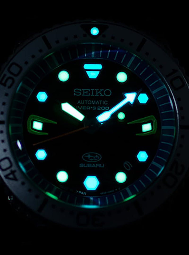 SEIKO × SUBARU AUTOMATIC DIVER'S 200MM MADE IN JAPAN LIMITED EDITION ...