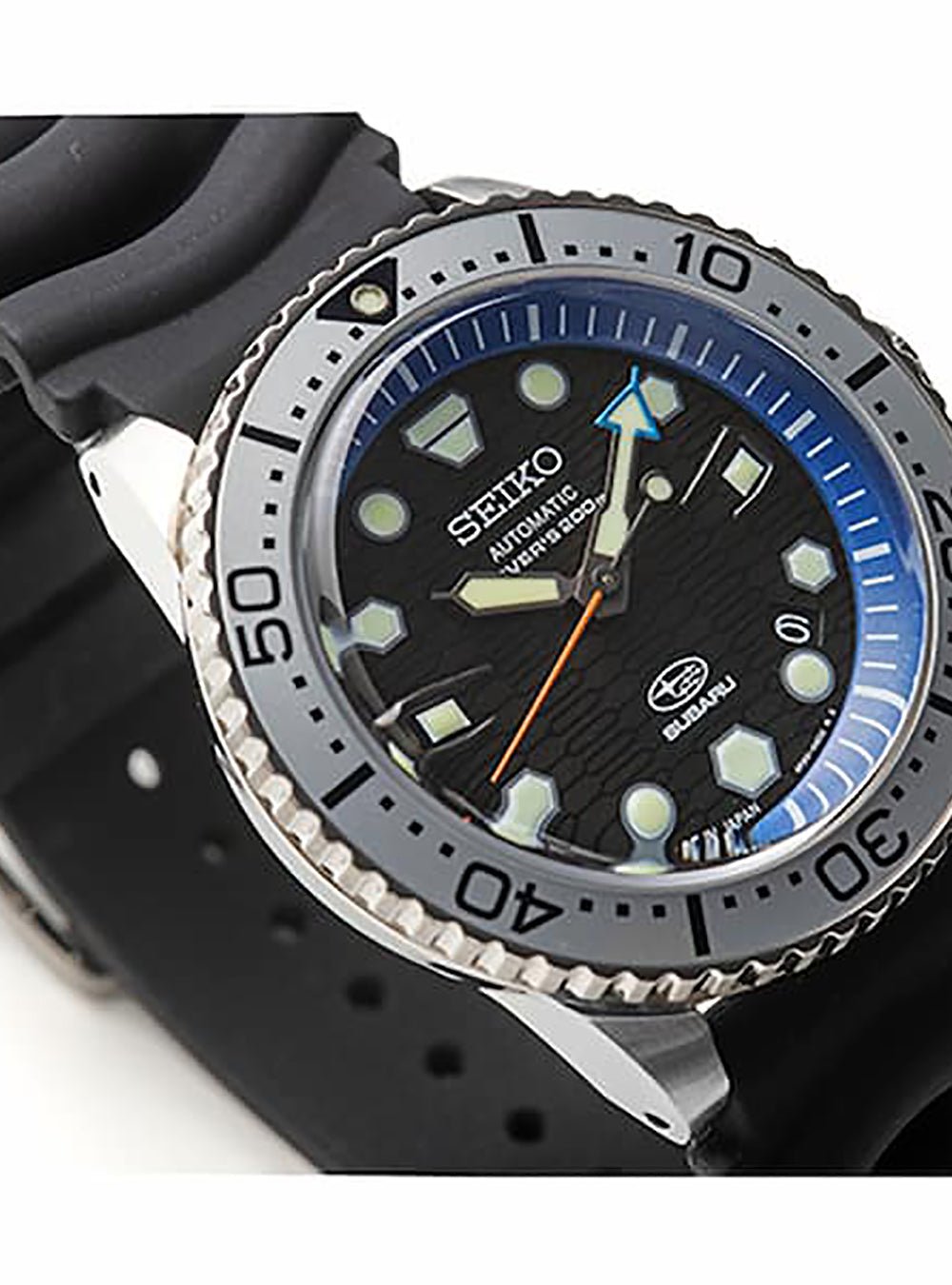 SEIKO × SUBARU AUTOMATIC DIVER'S 200MM MADE IN JAPAN LIMITED EDITION ...