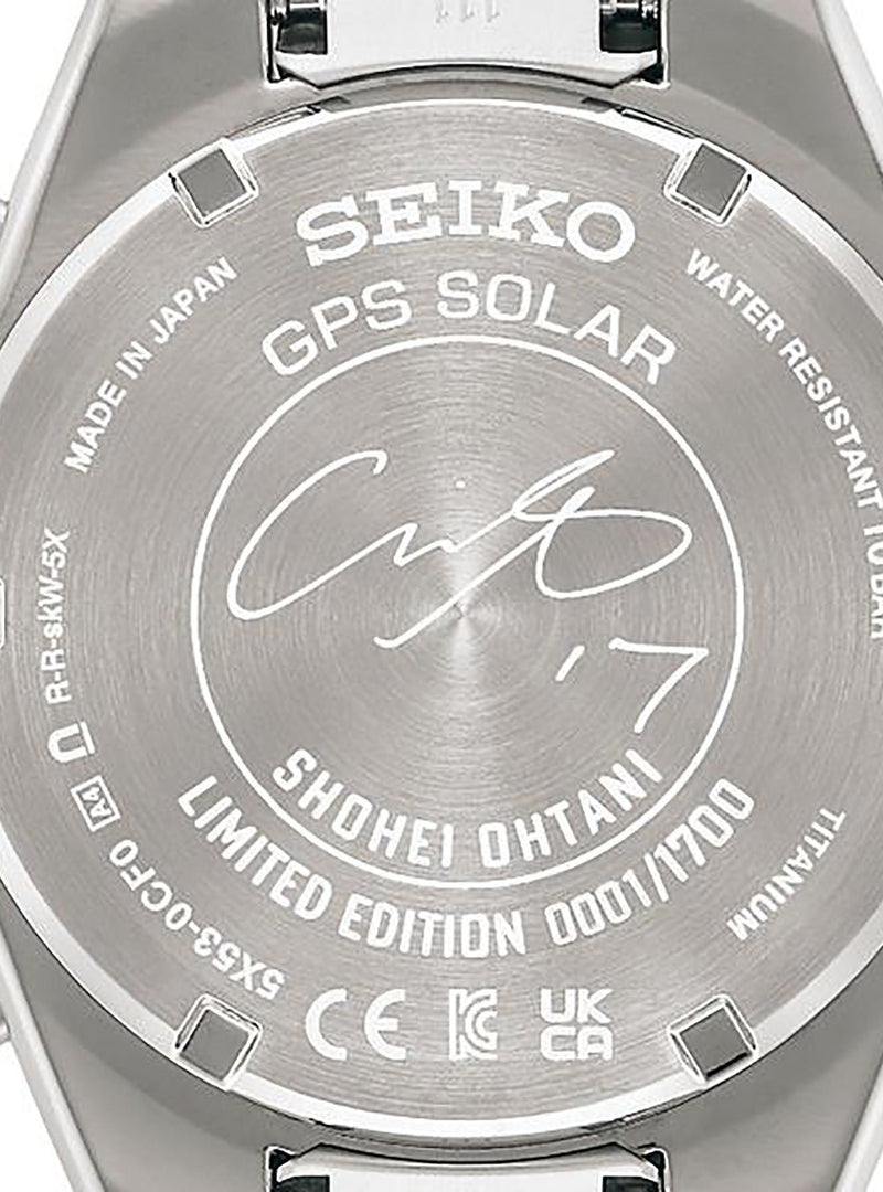SEIKO WATCH ASTRON NEXTER GPS SOLAR SHOHEI OHTANI MODEL SBXC141 LIMITE – japan-select