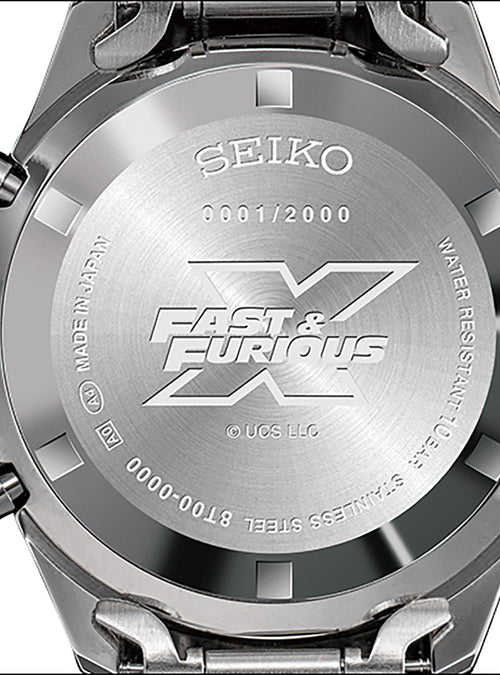 SEIKO x FAST & FURIOUS / FIRE BOOST COLLABORATION WATCH LIMITED EDITIO ...
