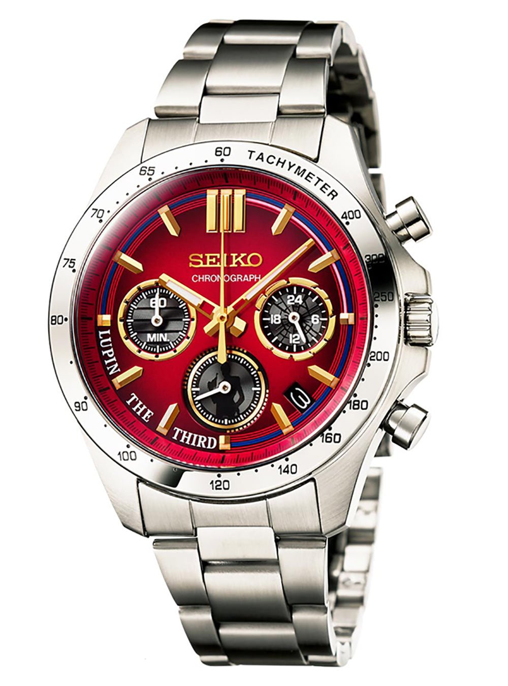 SEIKO x LUPIN THE THIRD COLLABORATION WATCH LIMITED EDITION MADE IN JA ...