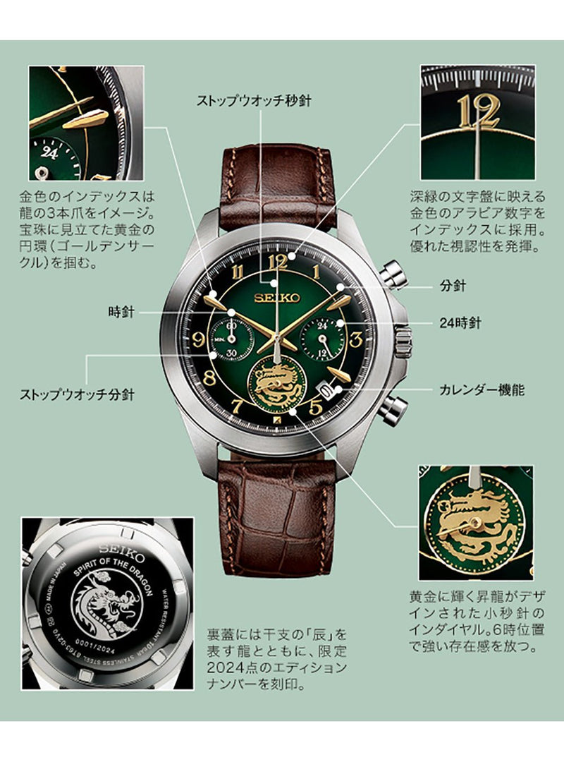 SEIKO YEAR WATCH COLLECTION SPIRIT OF THE DRAGON LIMITED EDITION MADE ...