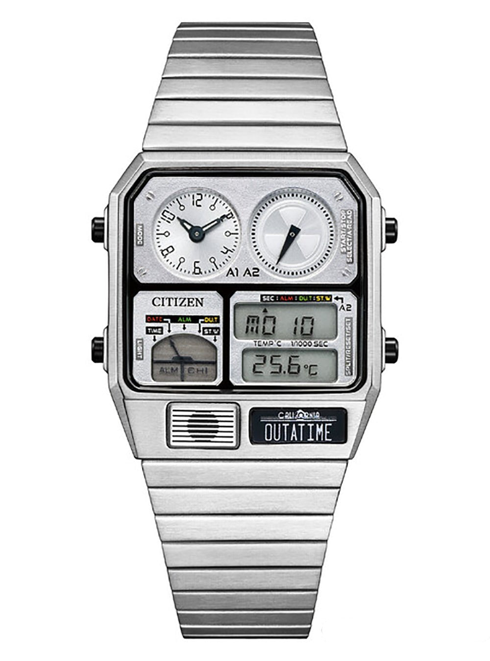 UNIVERSAL × CITIZEN COLLECTION RECORD LABEL ANA-DIGI TEMP JAPAN MOV'T ...