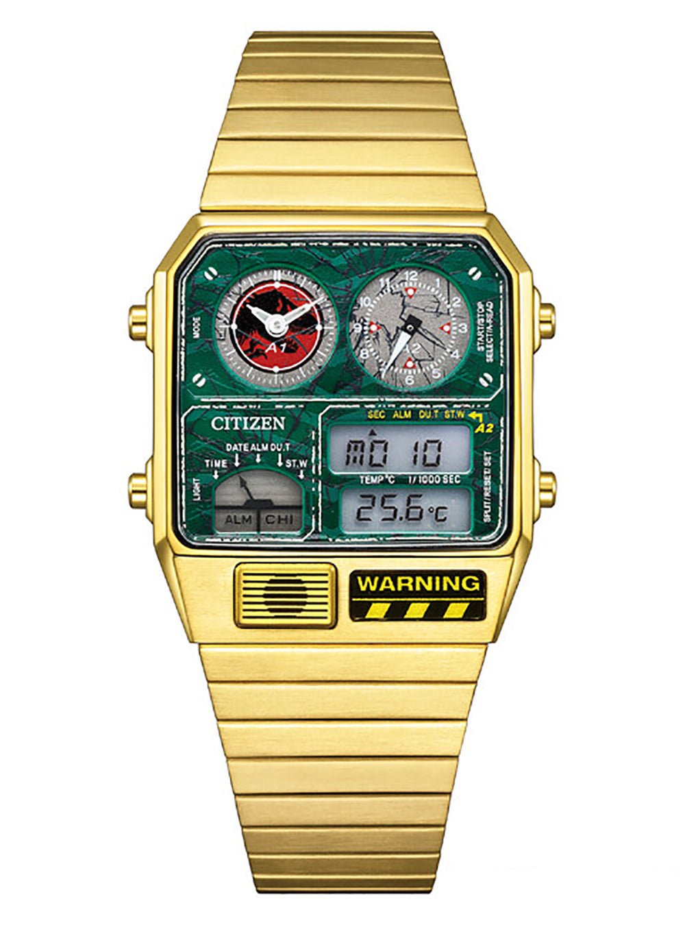 UNIVERSAL × CITIZEN COLLECTION RECORD LABEL ANA-DIGI TEMP JAPAN MOV'T ...