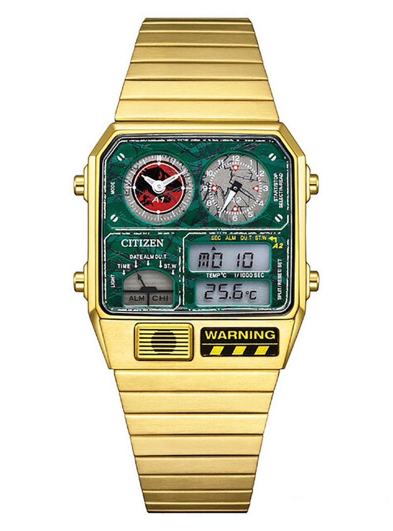 UNIVERSAL × CITIZEN COLLECTION RECORD LABEL ANA-DIGI TEMP JAPAN MOV'T ...