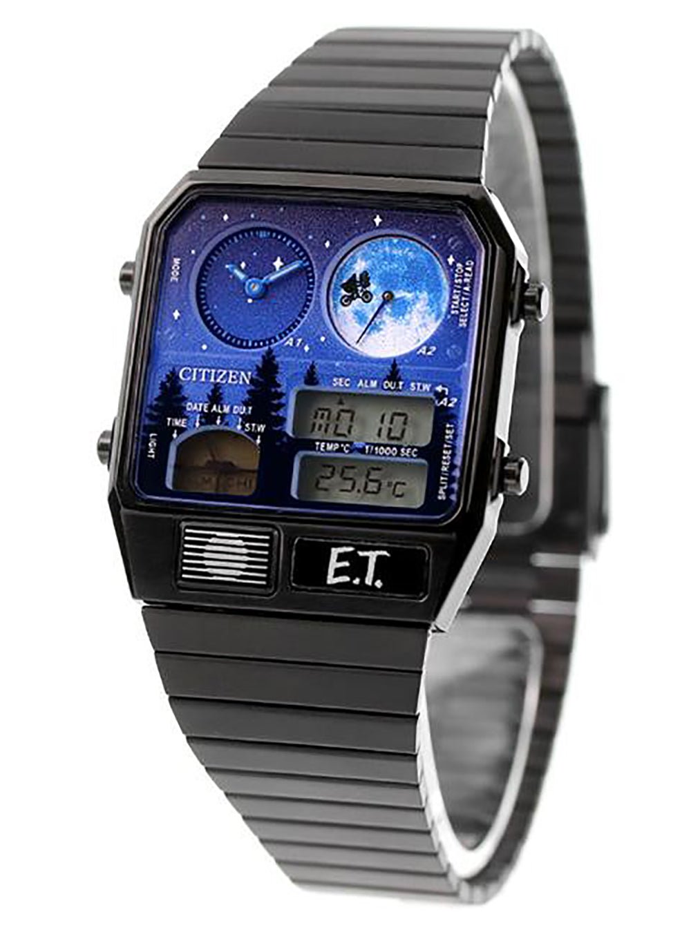 UNIVERSAL × CITIZEN COLLECTION RECORD LABEL ANA-DIGI TEMP JAPAN MOV'T ...